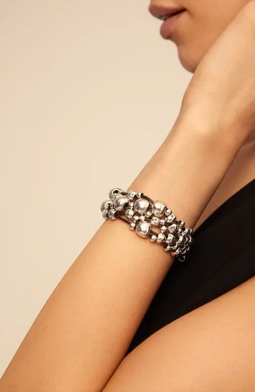 UNODE50 Braided Leather Cuff