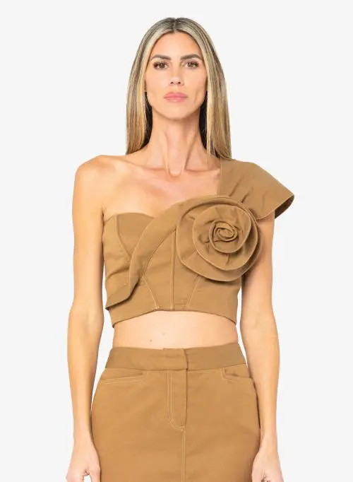 JBQ Blaire Top - Caramel