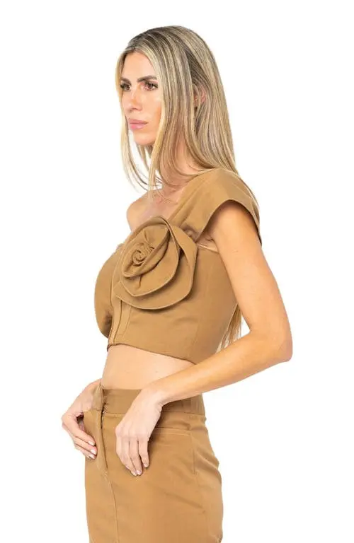JBQ Blaire Top - Caramel