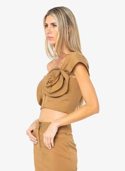 JBQ Blaire Top - Caramel