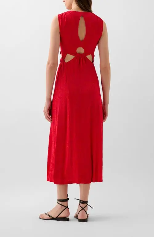 SCALPERS Cut-out Midi Dress