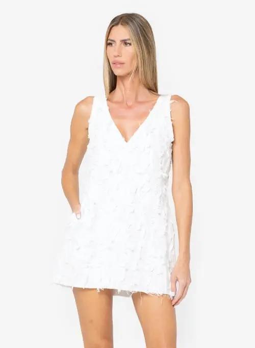 JBQ Emily Mini Dress - Powder