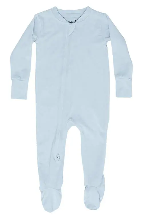WILDBIRD Footed One-piece Pajamas - Dove