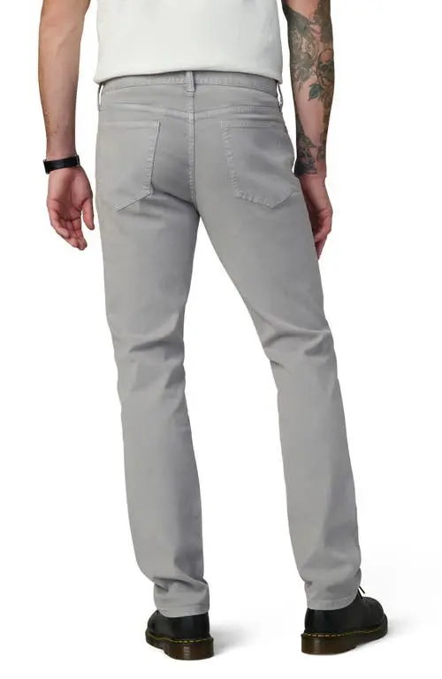 Joe's Jeans The Asher Slim Fit Five-pocket Twill Pants - Ultimate Grey