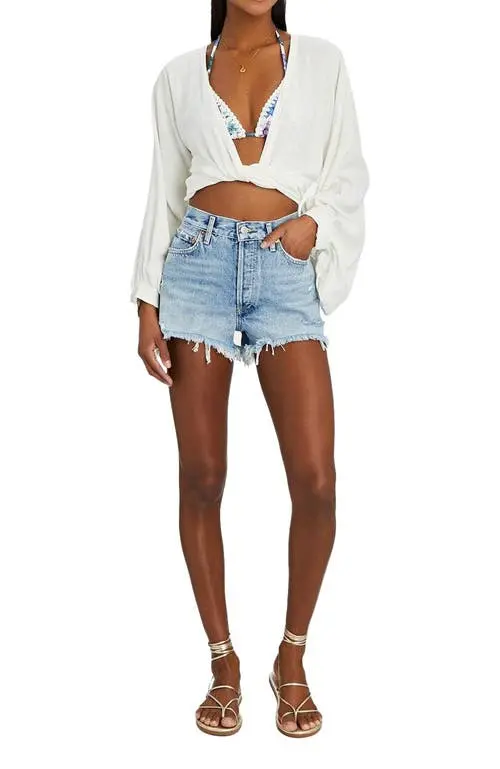 JBQ Adri Long Sleeve Top - White