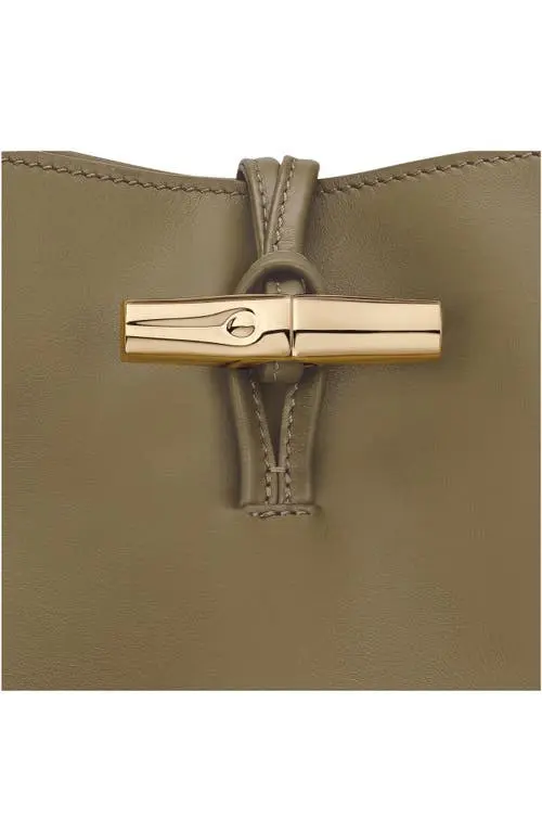 Longchamp Le Roseau Leather Hobo Bag