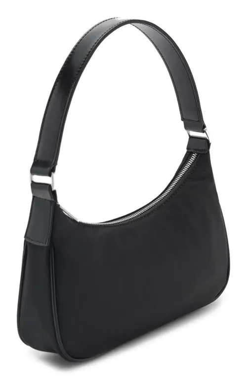 Mango Textile Shoulder Bag