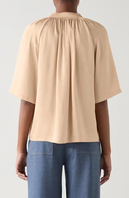 LK BENNETT Amber Short Sleeve Shirt