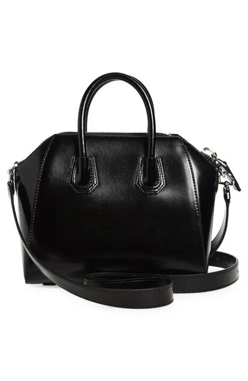 Givenchy Mini Antigona Leather Satchel - Black