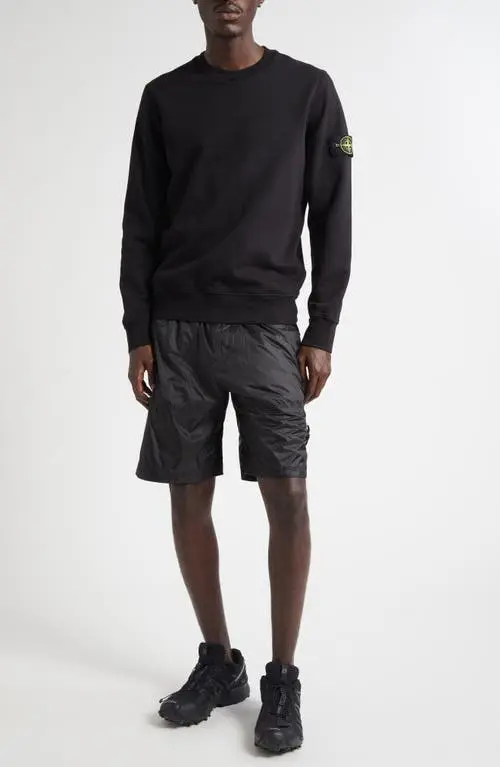 Stone Island Compass Badge Nylon Shorts