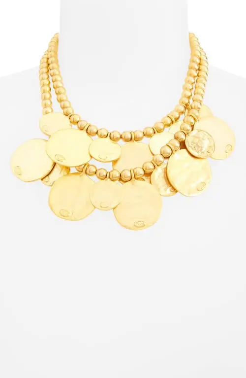 KENNETH JAY LANE Multistrand Statement Necklace