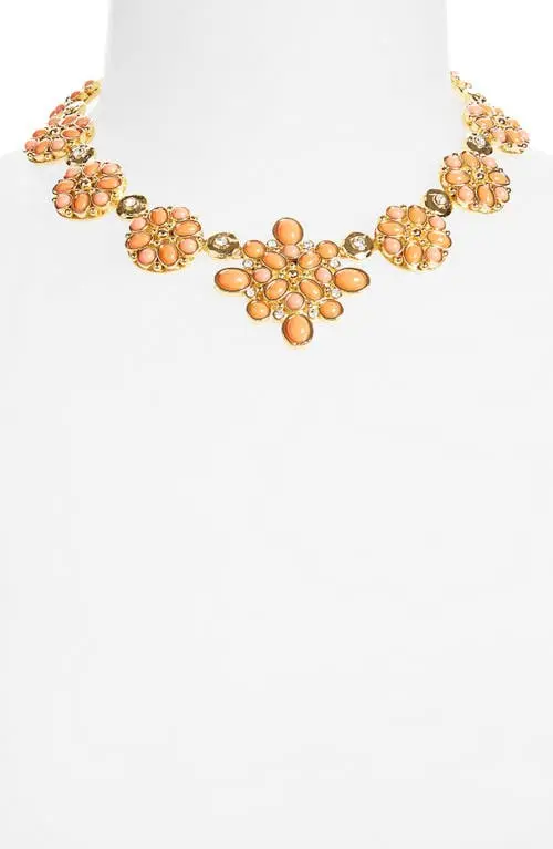 KENNETH JAY LANE Medallion Frontal Necklace