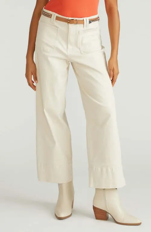 Universal Standard Claudia Wide Leg Jeans - Ecru