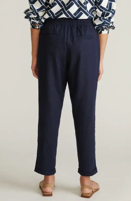 Universal Standard Tapered Drawstring Pants - Navy