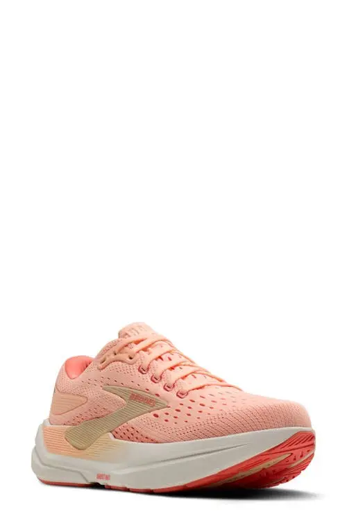 Brooks Ghost Max 3 Running Shoe - Peach/sand/coconut