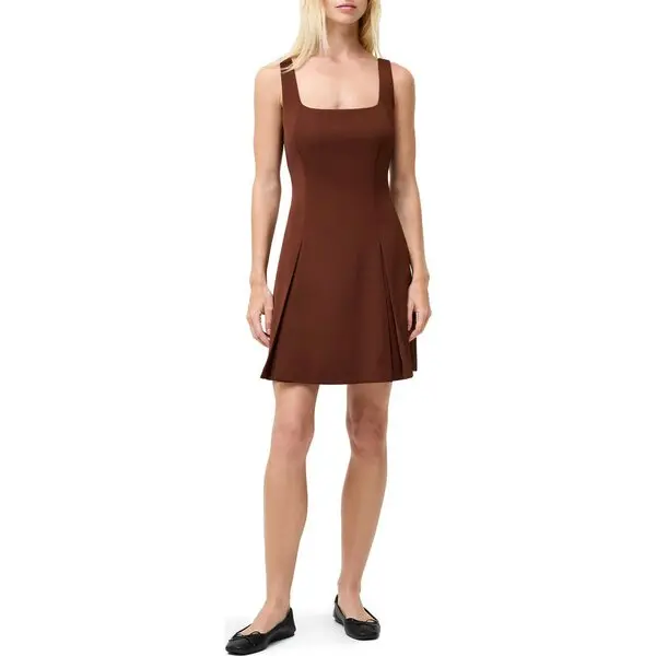 French Connection Sleeveless Mini Dress - Chocolate