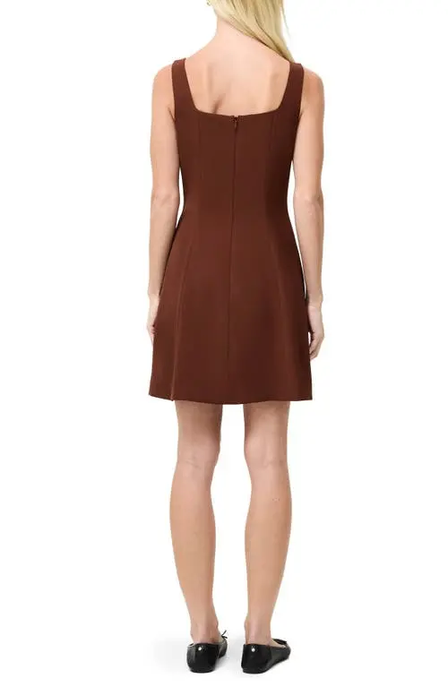 French Connection Sleeveless Mini Dress - Chocolate