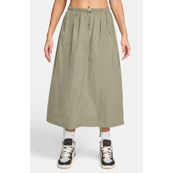 JORDAN Parachute Skirt - Medium Khaki/medium Khaki