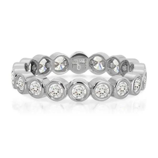 Maya Brenner Designs Diamond Eternity Ring - 14k White Gold