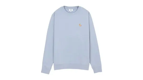 Maison Kitsuné Chillax Fox Sweatshirt - Blue