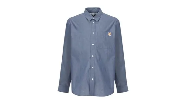 Maison Kitsuné Fox Head Button Up Shirt