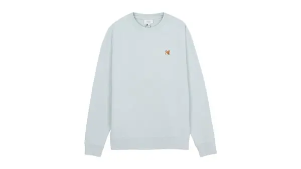 Maison Kitsuné Fox Head Sweatshirt - Skyblue