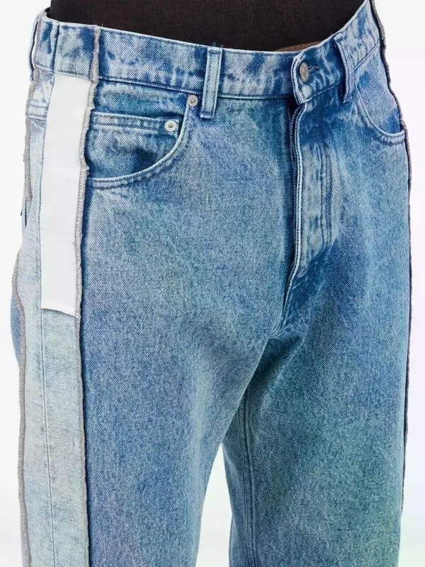 MAISON MARGIELA Paneled Straight Leg Jeans