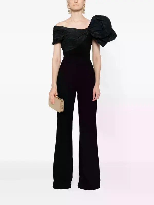 SAIID KOBEISY Draped Jumpsuit