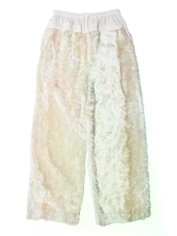 MULLER OF YOSHIOKUBO Textured-panel Trousers