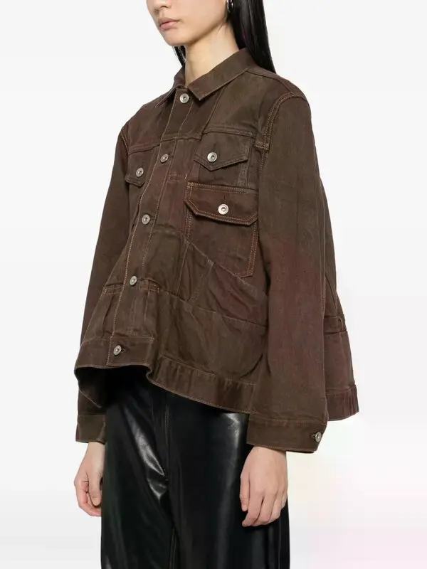 Sacai Cotton Denim Jacket