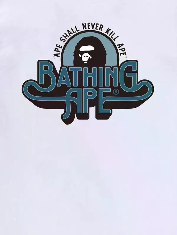 A BATHING APE Logo-print T-shirt