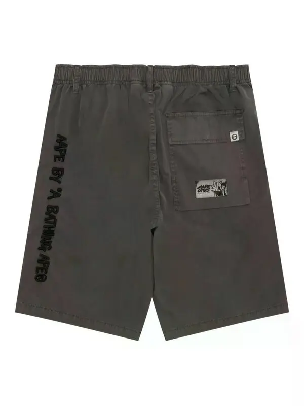 AAPE BY *A BATHING APE Logo-patch Shorts