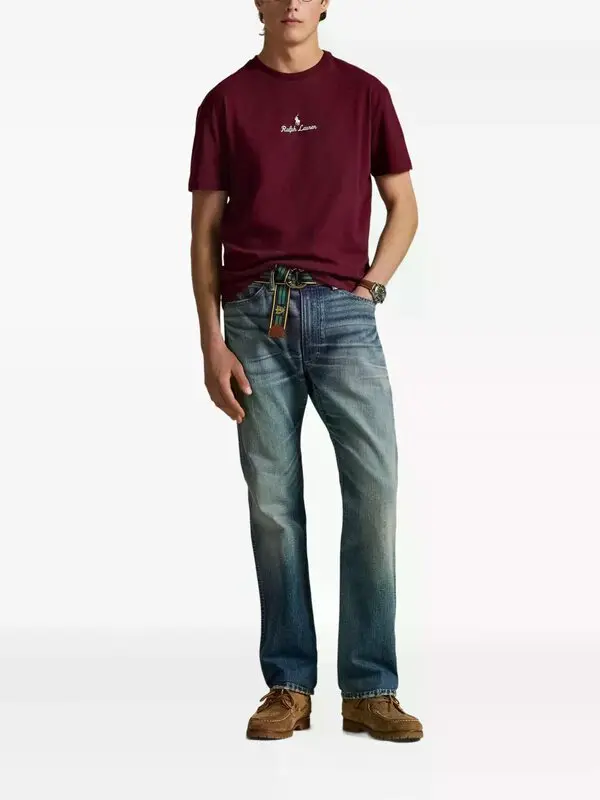 Polo Ralph Lauren Logo-embellished T-shirt - Red