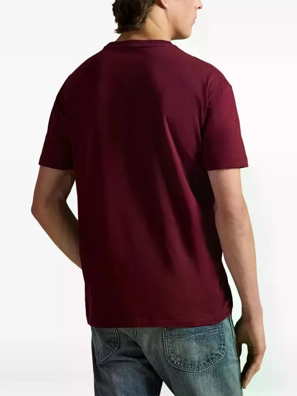 Polo Ralph Lauren Logo-embellished T-shirt - Red