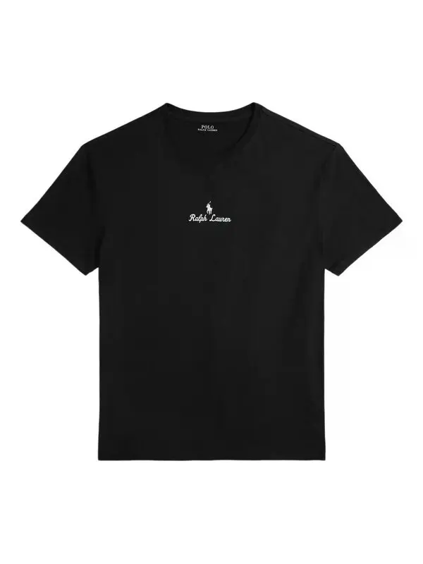 Polo Ralph Lauren Logo-embroidered T-shirt - Black