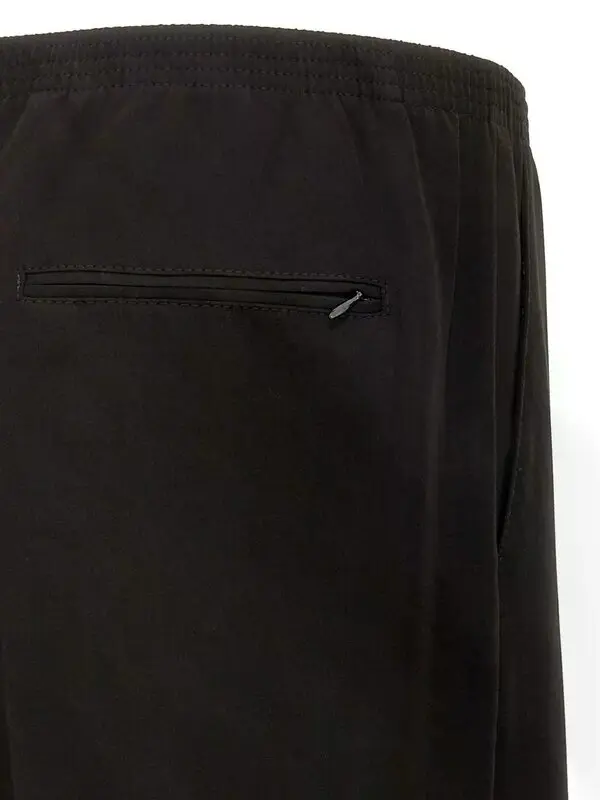 CELLAR DOOR Ezio Elastic-waistband Trousers - Black