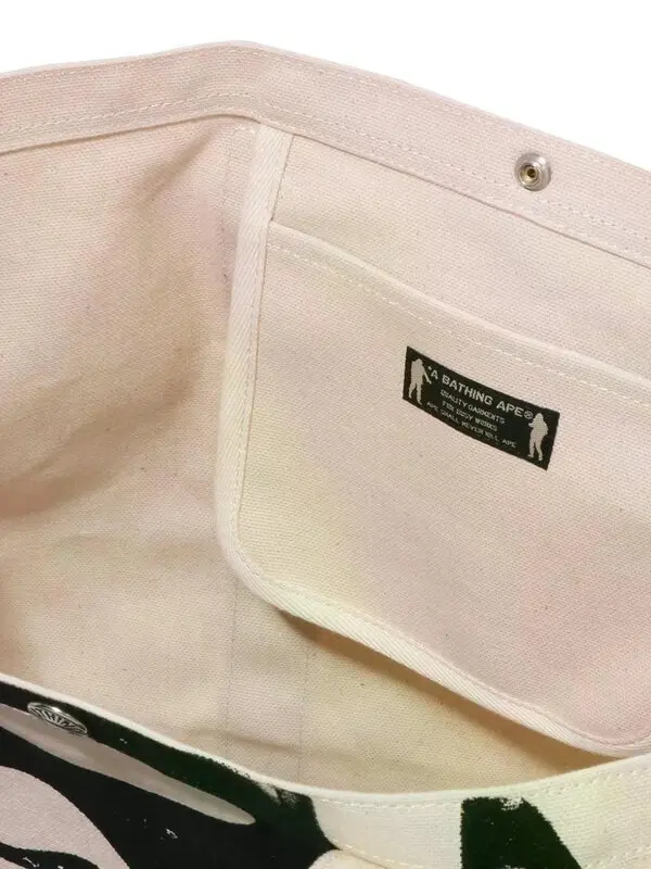 A BATHING APE Graphic Tote Bag