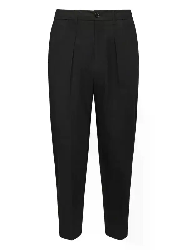 BE ABLE Pleated Trousers - Black