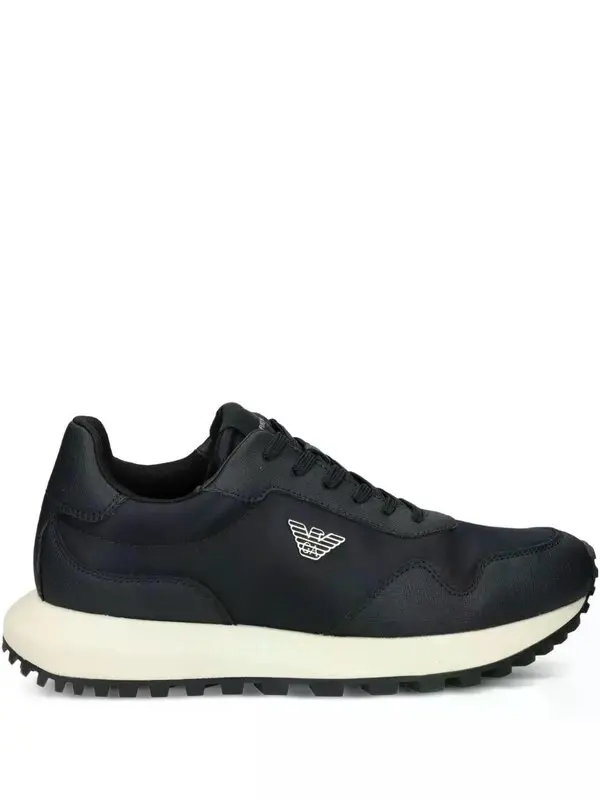 Emporio Armani Logo-appliqué Panelled Sneakers