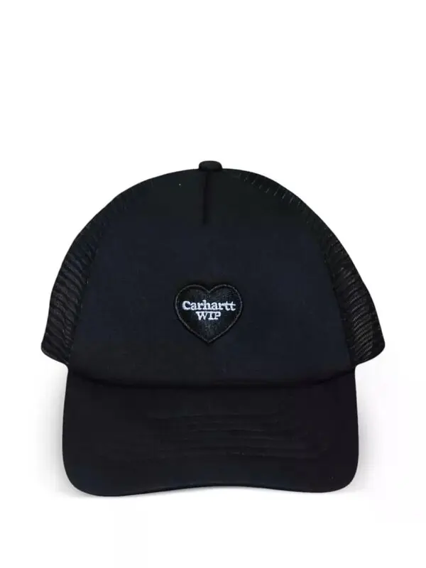 Carhartt Work In Progress Logo-patch Trucker Hat - Black