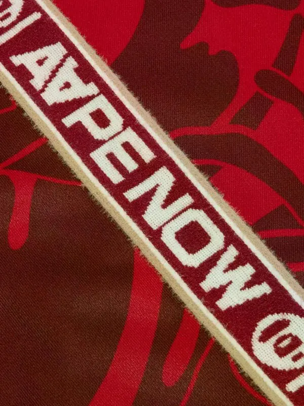 AAPE BY *A BATHING APE Embroidered Lettering Bomber Jacket