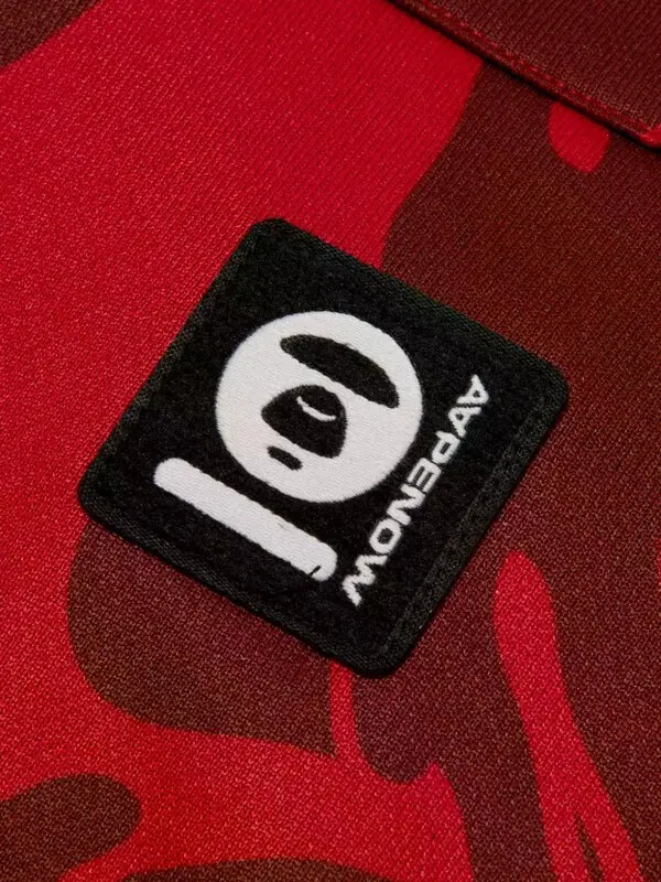 AAPE BY *A BATHING APE Embroidered Lettering Bomber Jacket