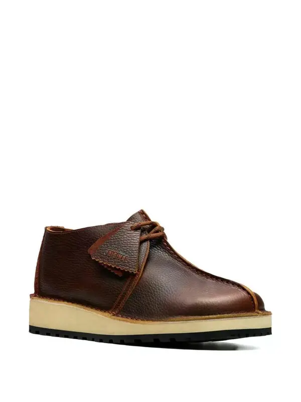 Clarks Leather Lace-up Boots - Brown
