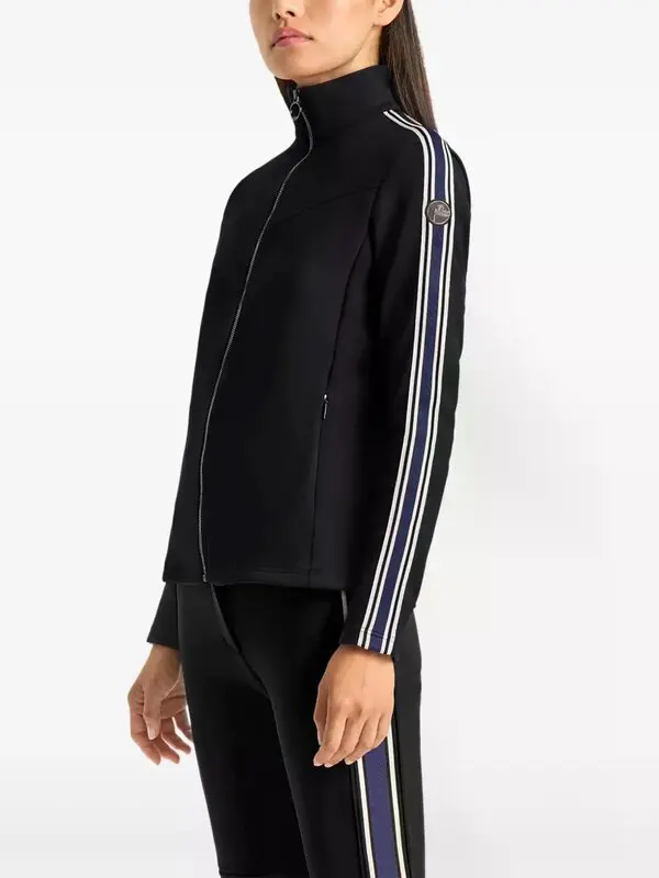 Fusalp Stripe-detail Zip-front Ski Jacket