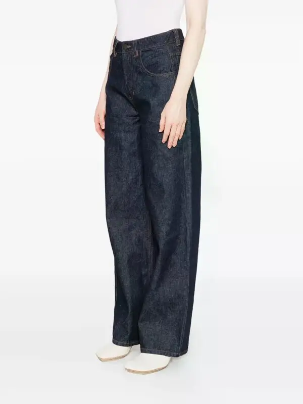 UMA WANG Five-pocket High-waist Jeans