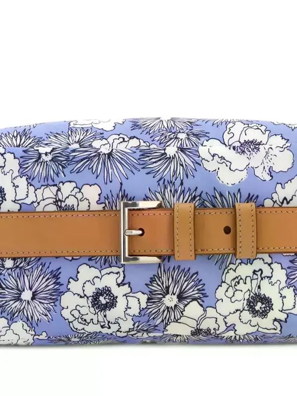 Prada Floral-print Belt Bag