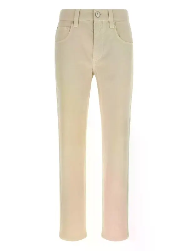Brunello Cucinelli Five-pocket Trousers With Back Patch