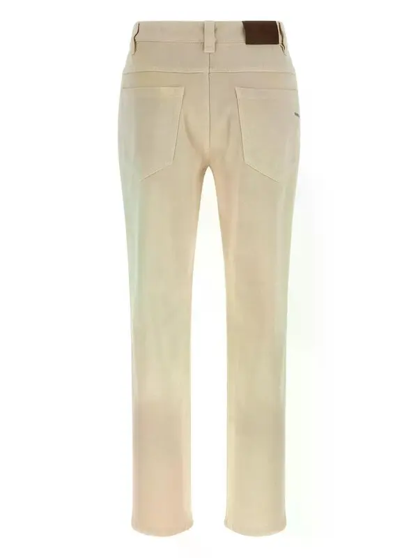 Brunello Cucinelli Five-pocket Trousers With Back Patch