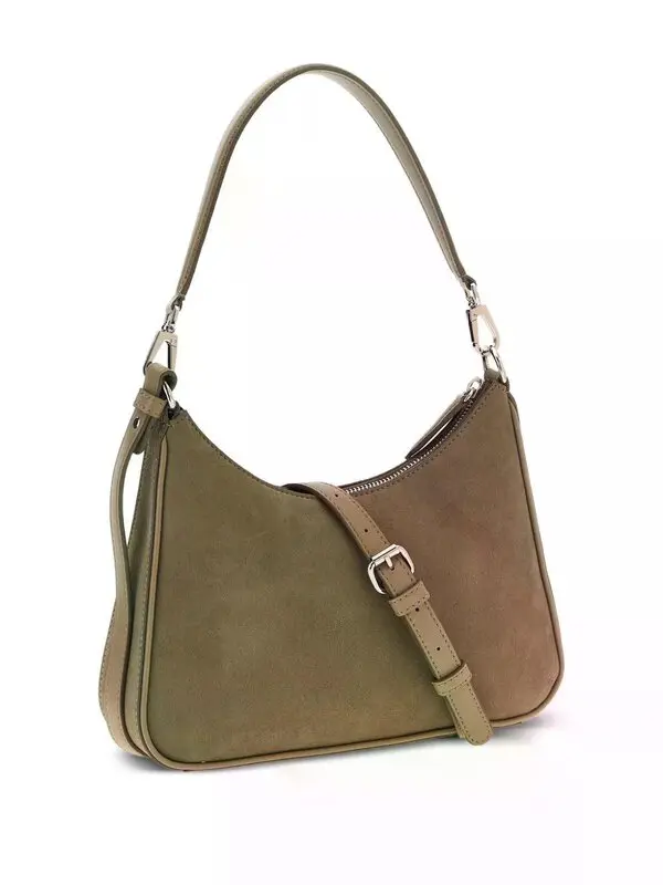 Stella McCartney Logo-detail Hobo Shoulder Bag - Grey