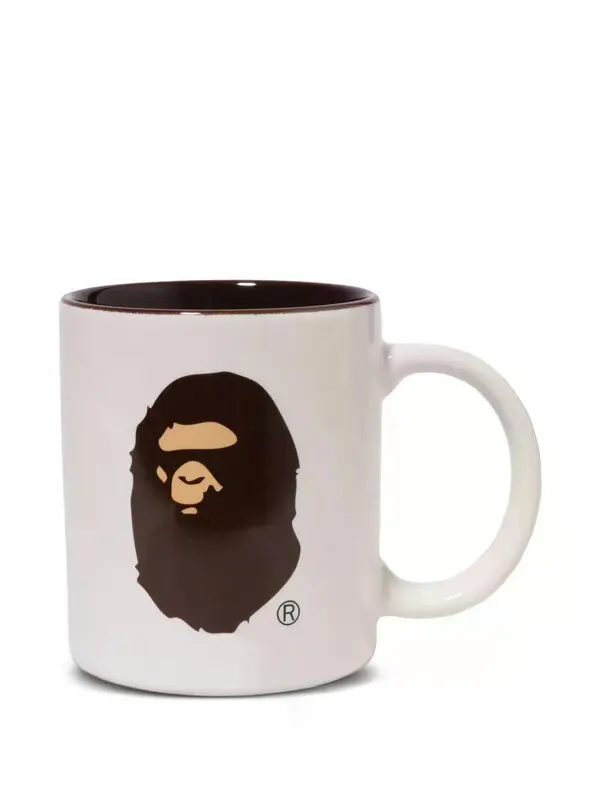 A BATHING APE Logo-print Mug